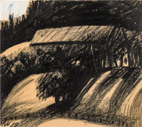 Wolfgang Herzig | Almhütte (1983) | MutualArt