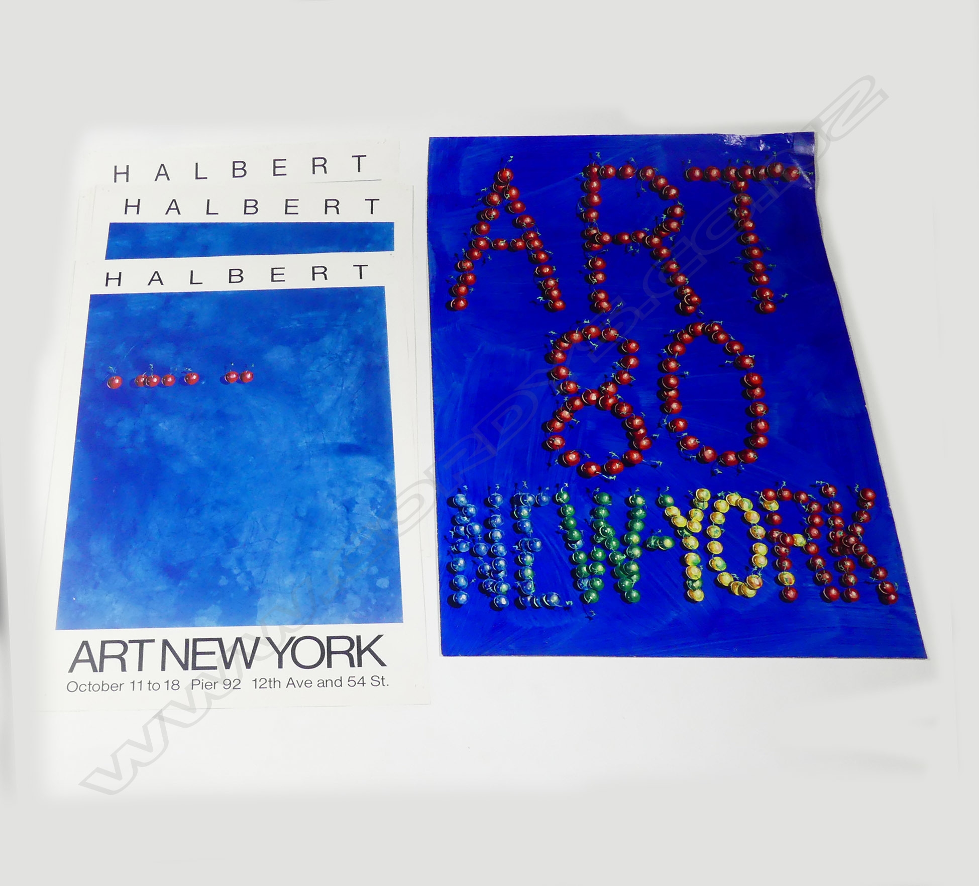 Jacques Halbert | Eight Works: Art 80 New York; Halbert, Art New York ...