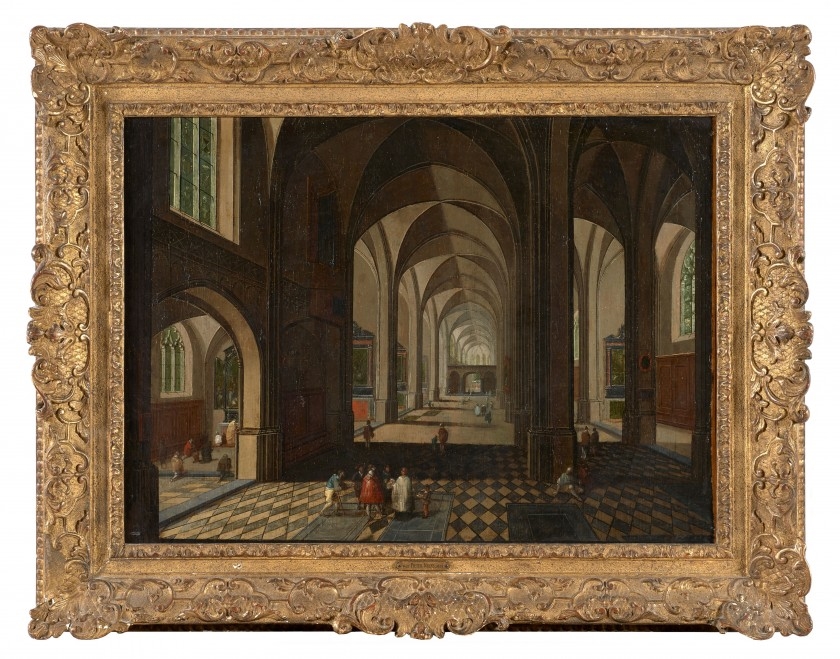 Johann Peter Neef | Intérieur de la cathédrale d'Anvers | MutualArt