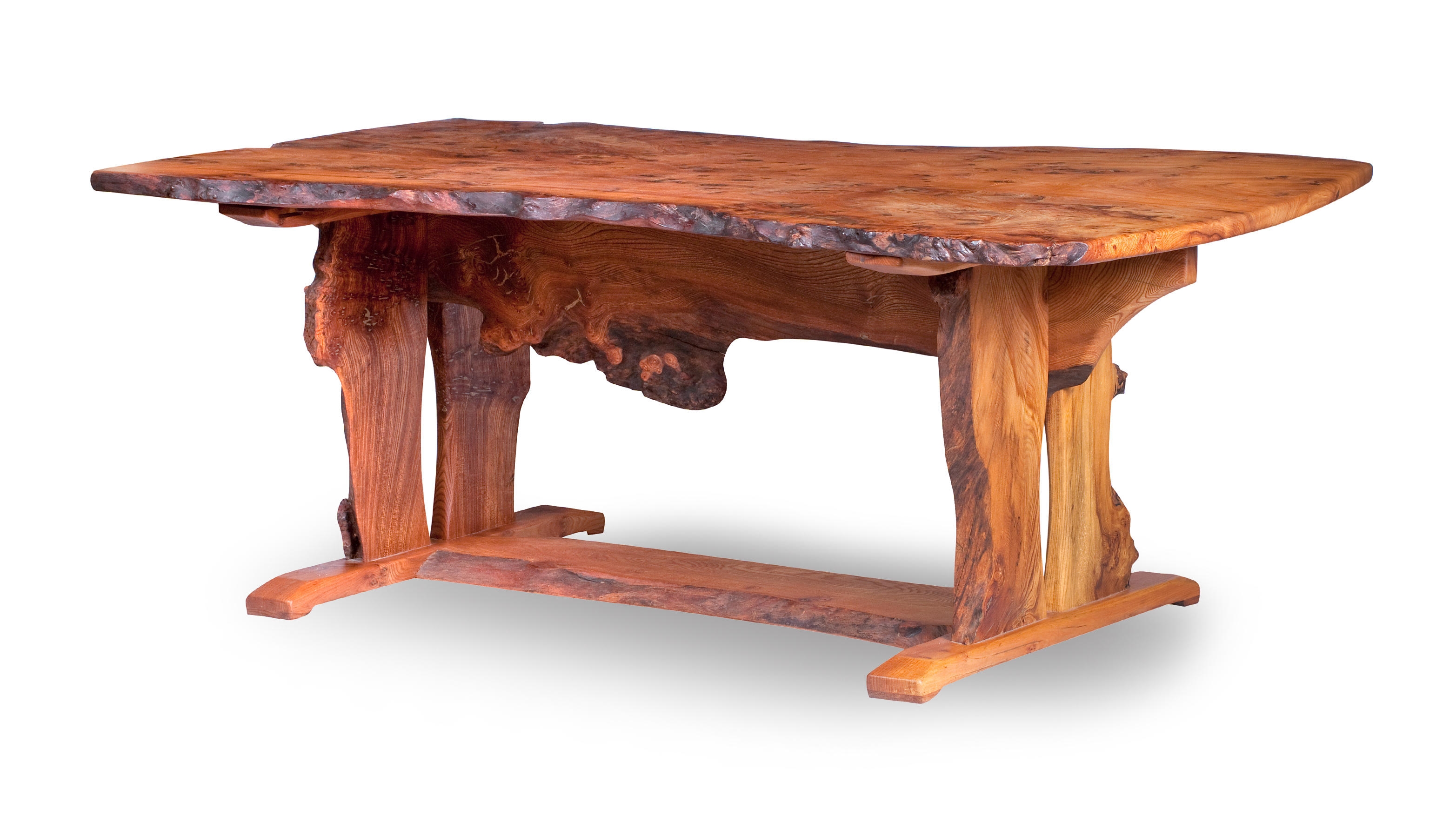 Tim Stead | Tim Stead (1952-2000) A burr-elm dining table | MutualArt