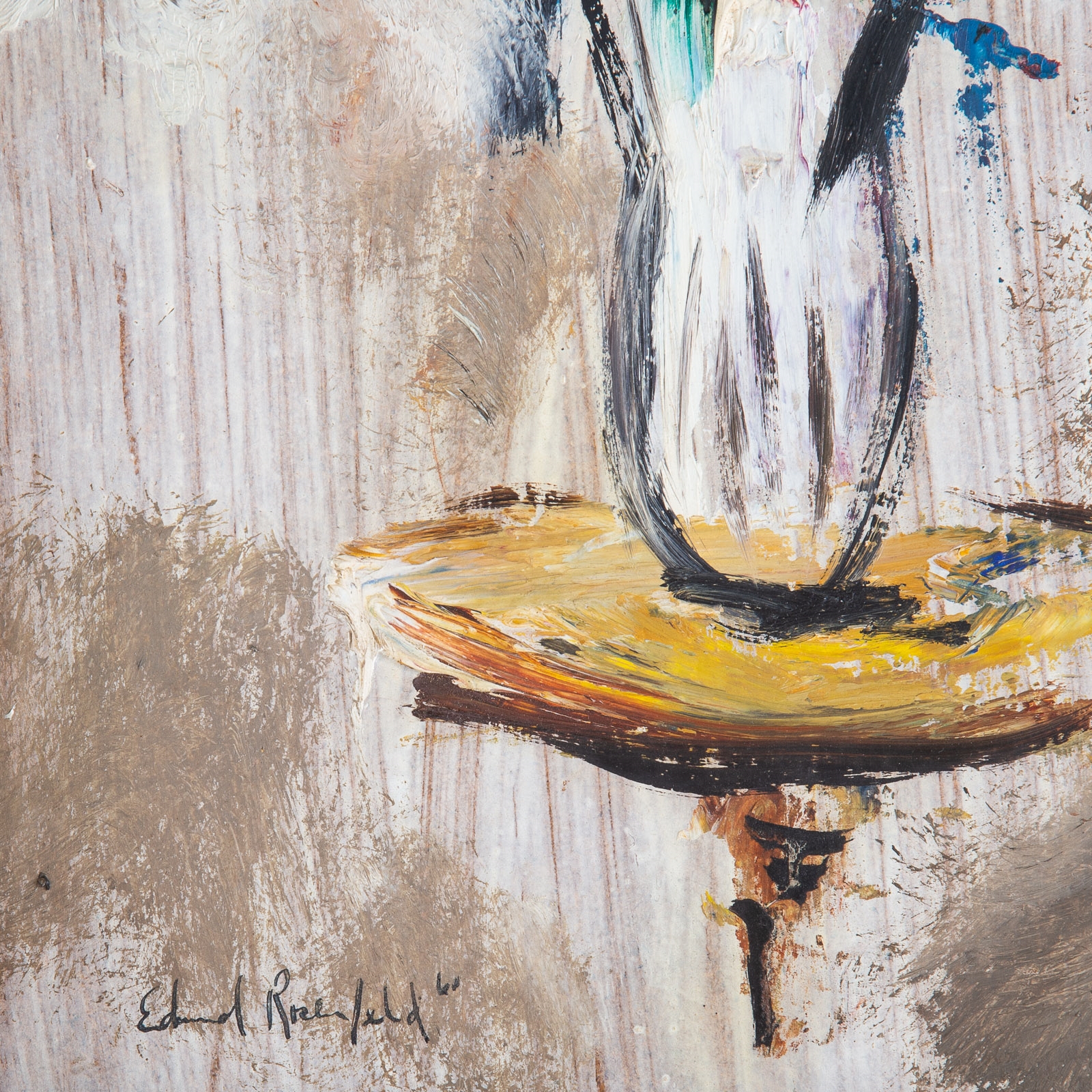 Edward Rosenfeld | Vase of Flowers (1960) | MutualArt