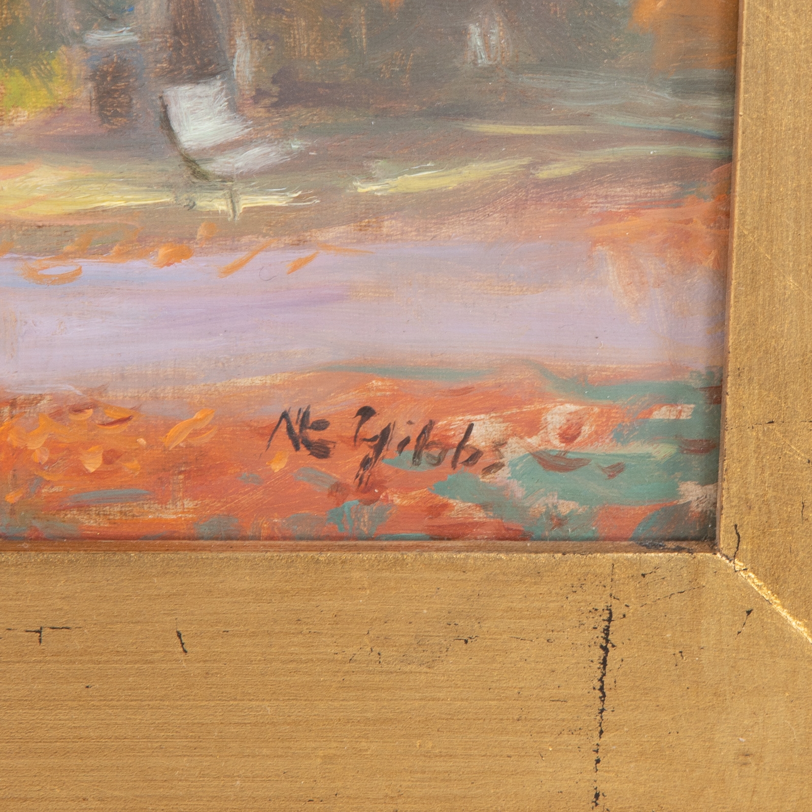 Nathaniel Gibbs | Golden Glow Hollins Park, | MutualArt