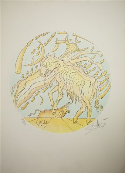 Salvador Dalí | Zodiac (bull) | MutualArt