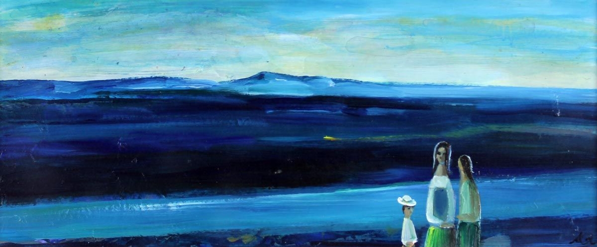 Alan Quigley | FIGURES ON THE SHORELINE | MutualArt