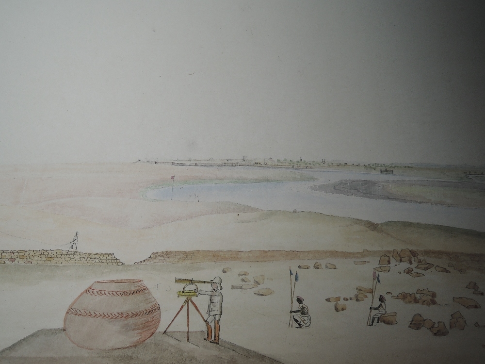 John Brownrigg Bellasis | officer surveying landscape | MutualArt