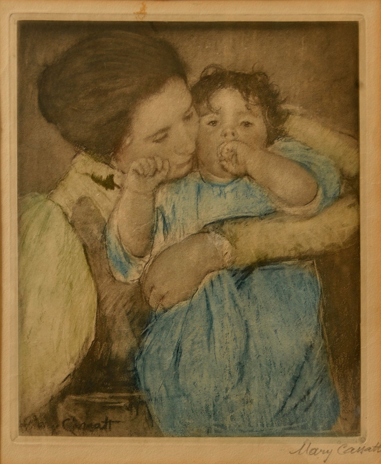 Mary Cassatt Mother And Child 1890