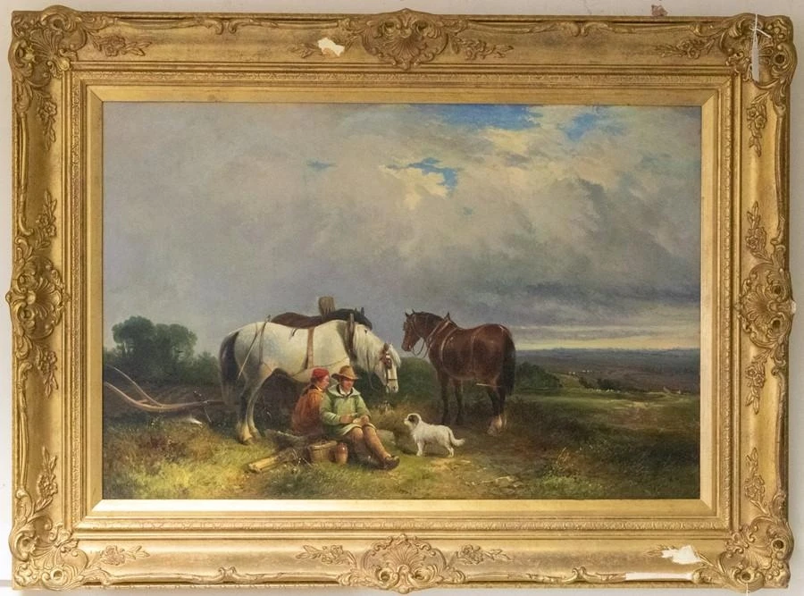 George Cole | 'A Well Earned Rest' (1857) | MutualArt