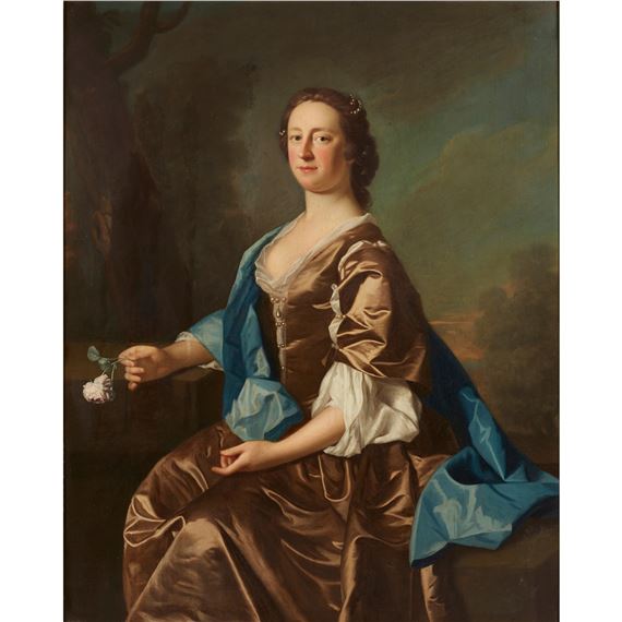 Allan Ramsay | THREE QUARTER LENGTH PORTRAIT OF MRS RALPH FREMAN (1750 ...