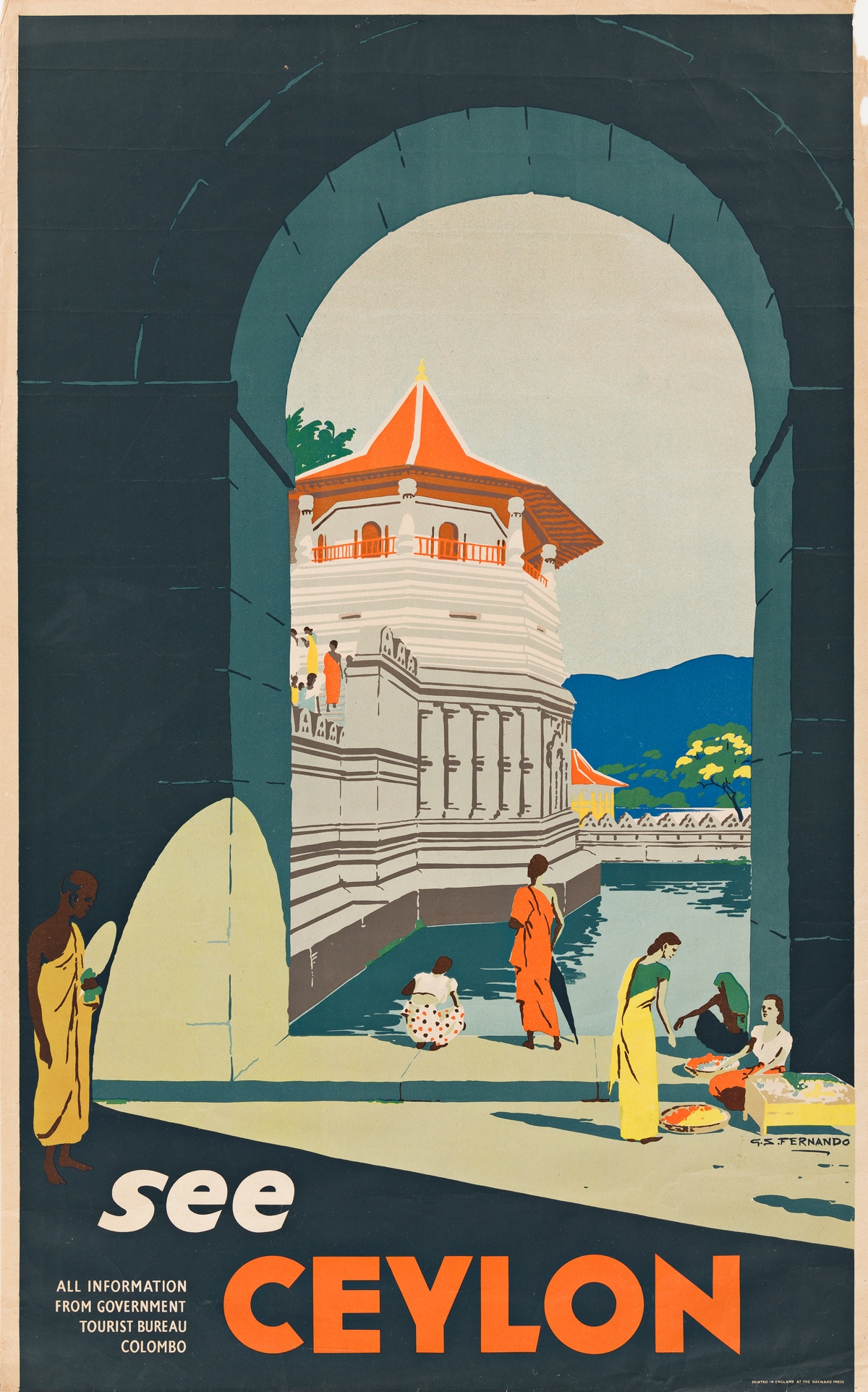 G. S. Fernando | Ceylon 1948 | MutualArt