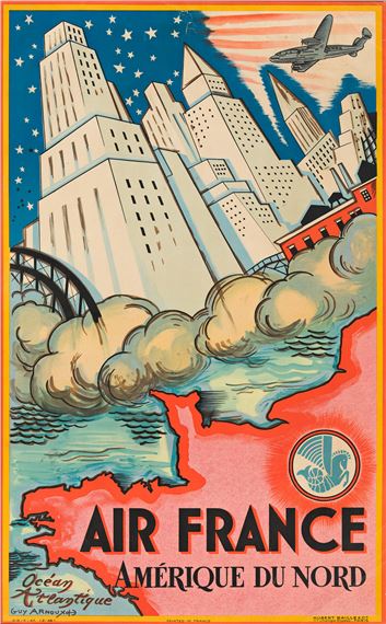 Guy Arnoux | AIR FRANCE / AMÉRIQUE DU NORD (1946) | MutualArt
