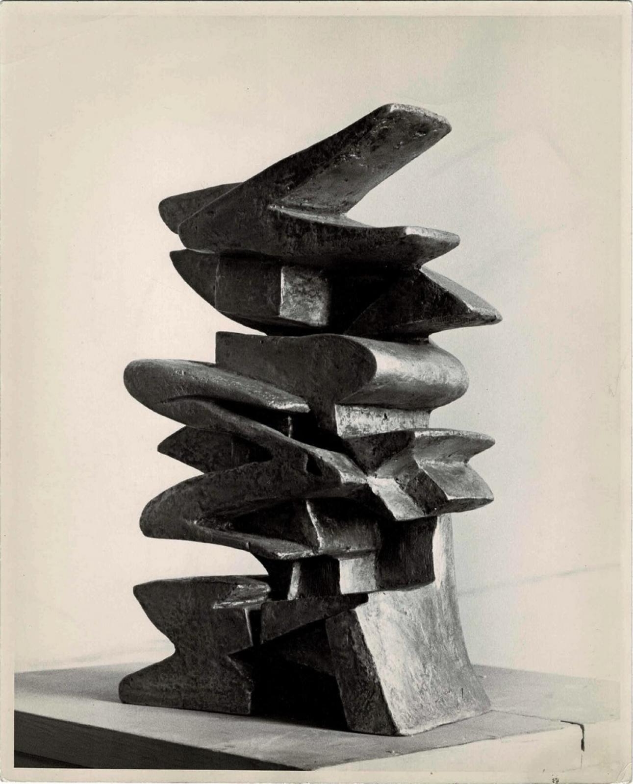 Hans Namuth | Day Schnabel sculpture | MutualArt