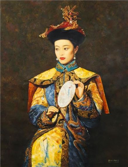 Di Li Feng | Realistic portrait of a Chinese Empress | MutualArt