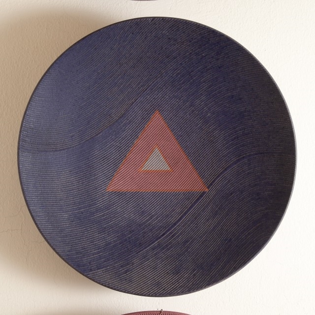 Masuo Ojima | Masuo Ojima Glazed Earthenware Triptych | MutualArt