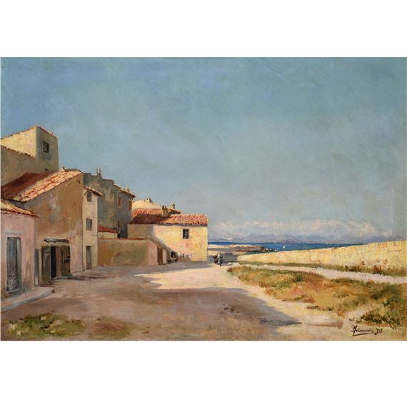 Jean Charles Meissonier | Rivage de Provence | MutualArt