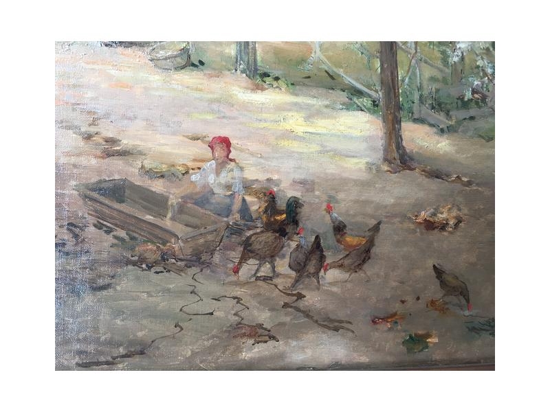 Paul Louis Martin des Amoignes | La basse cour | MutualArt