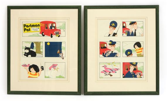 Joan S. Hickson | Postman Pat cartoons | MutualArt