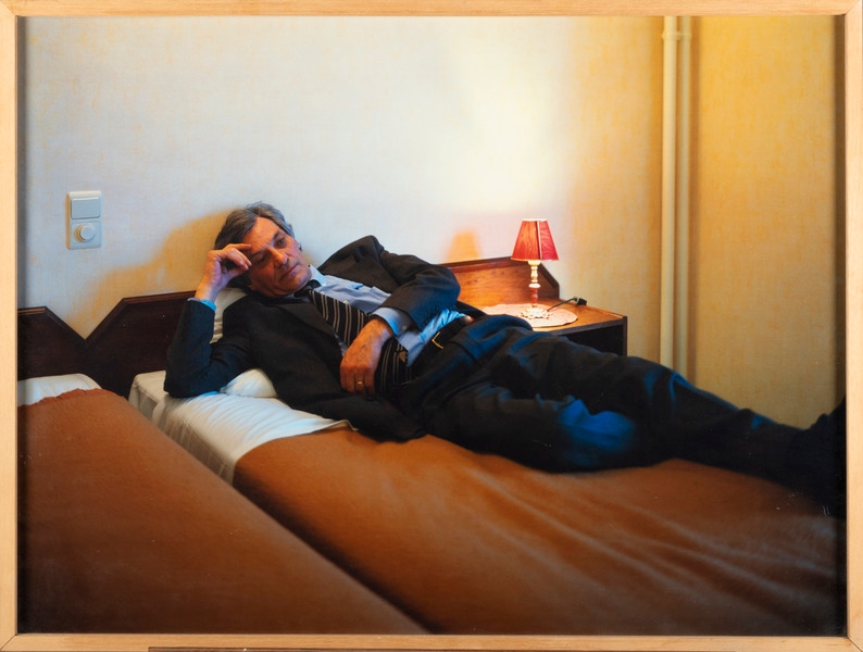 Malerie Marder | Portrait of Jan Hoet made for the exhibition 'casino ...