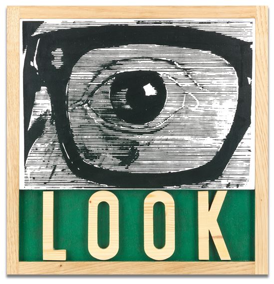 Joe Tilson | Look (2002) | MutualArt