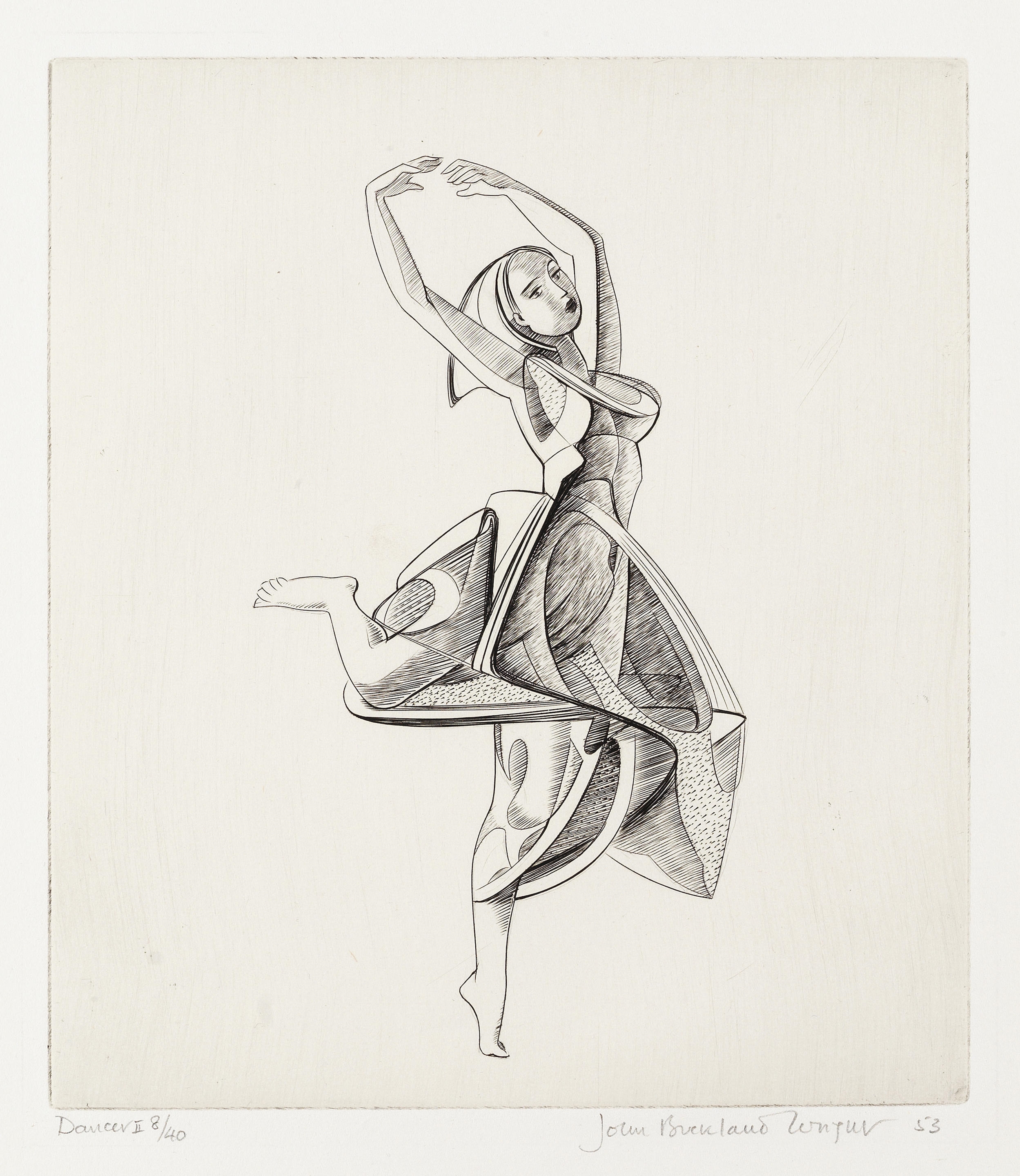 John Buckland Wright | Dancer II (1953) | MutualArt