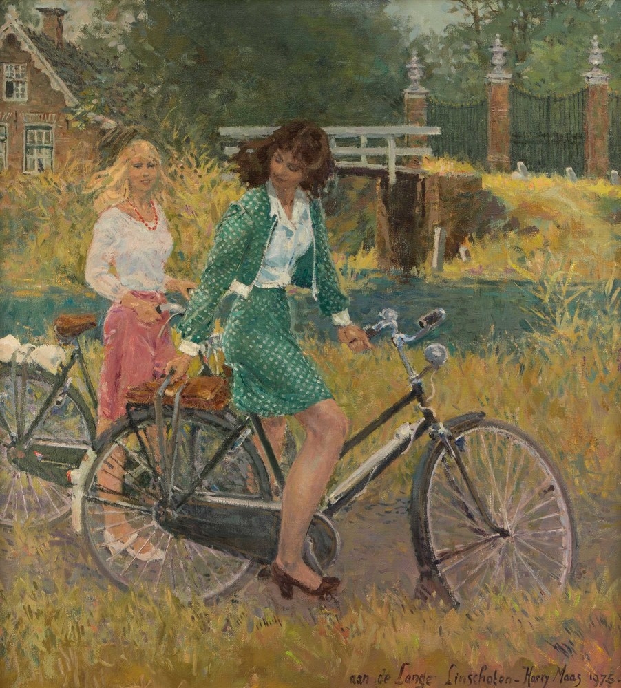 Harry Maas | Aan de Lange Linschoten (1975) | MutualArt
