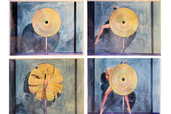 Milo Manara | Four works: Illustration original (4) | MutualArt