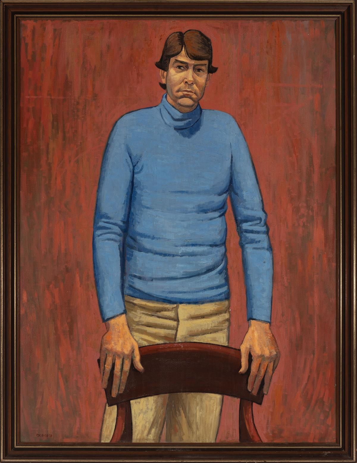 Rick Amor | Portrait of Peter Dennison (1981) | MutualArt