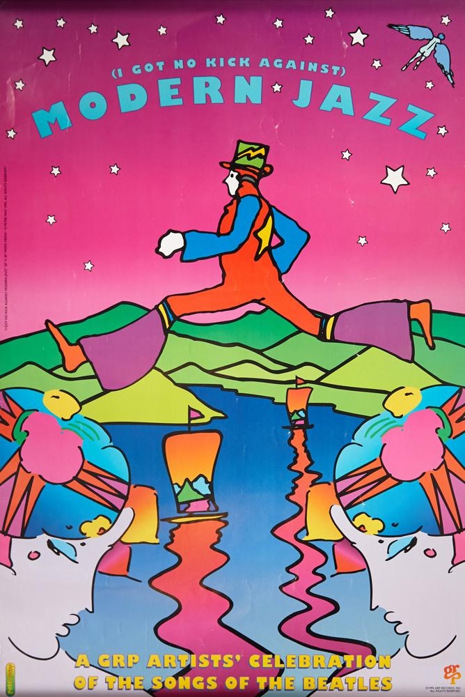 Peter Max | (I Aint Got No Kick Against) Modern Jazz (1995) | MutualArt