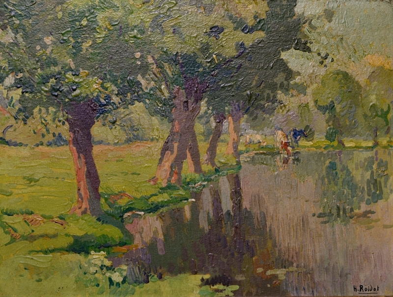 Henri Roidot | La mare | MutualArt