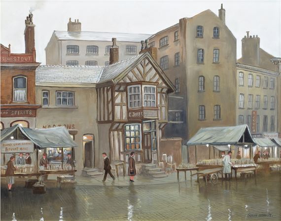 Steven Scholes | The Corner Shop - Manchester 1962 (1962) | MutualArt