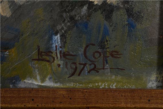 Leslie Cope | Horses Watering (1972) | MutualArt
