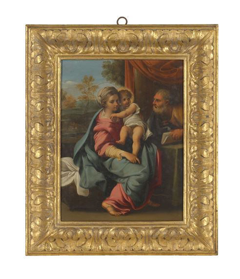 Antonio Carracci | The Holy Family | MutualArt