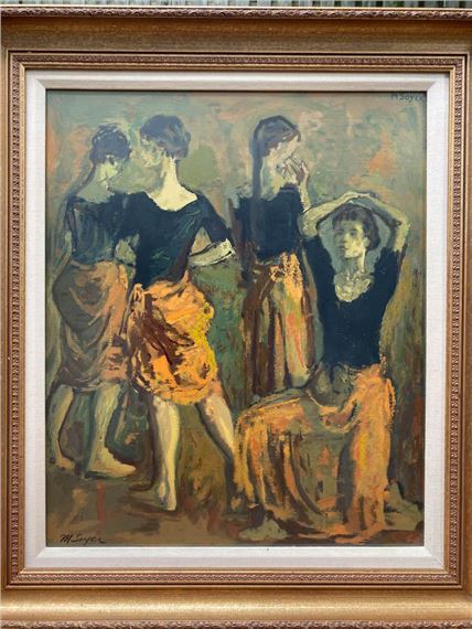 Moses Soyer | Dancers | MutualArt