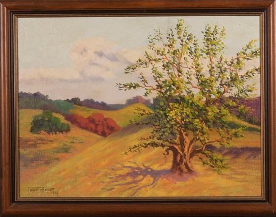 Hedley Waycott | Rolling landscape (1935) | MutualArt