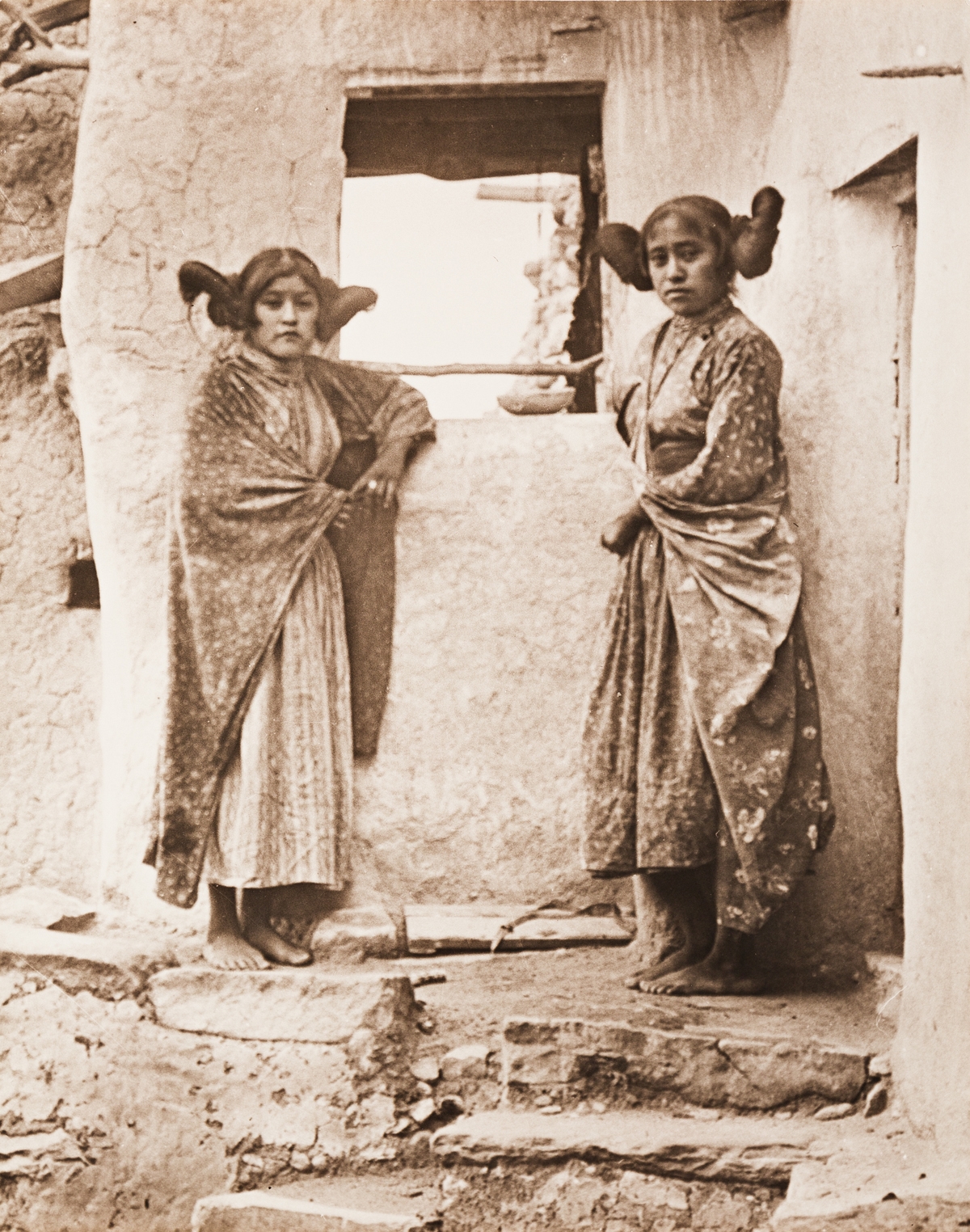 Frederick Monsen | Group of 4 photographs of Native American figures ...