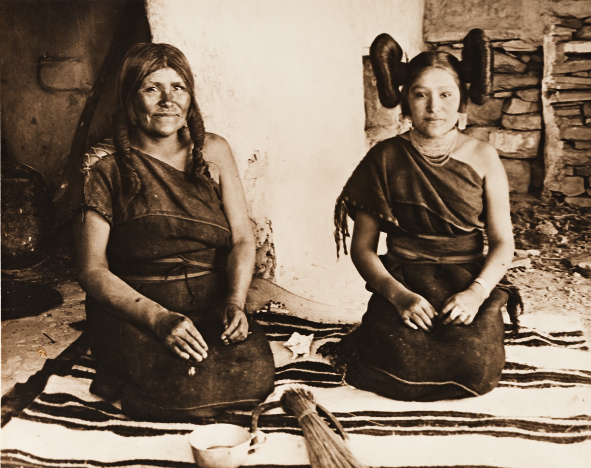 Frederick Monsen | Group of 4 photographs of Native American figures ...