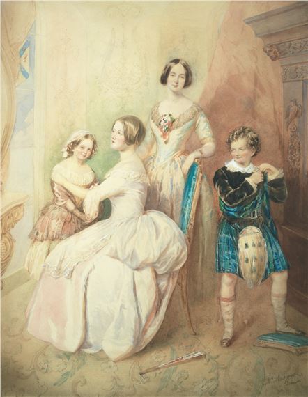 Mary Anne Heaphy | Portrait of Charlotte Balfour, later Mrs Forbes ...