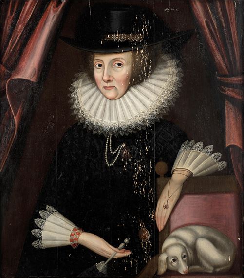 British School, 17th Century | Portrait of a lady, three-quarter-length ...