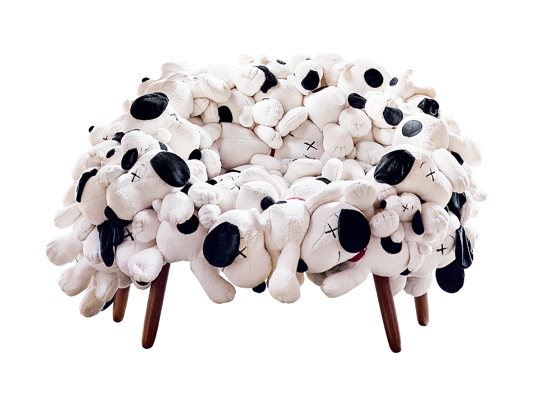 KAWS | KAWS：Man’s Best Friend Chair (2018) | MutualArt