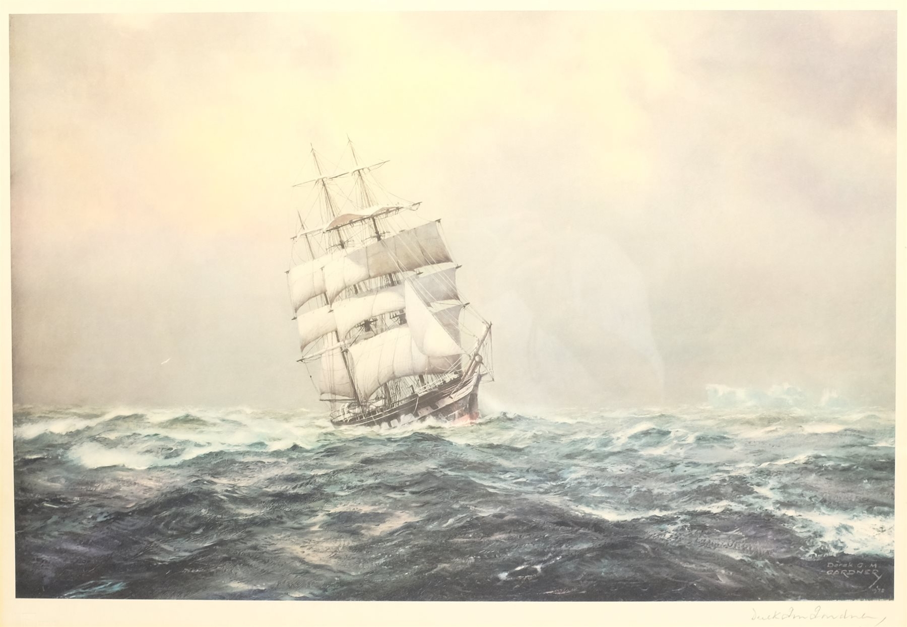 Derek Gardner | Fifty South and Ice to Port | MutualArt
