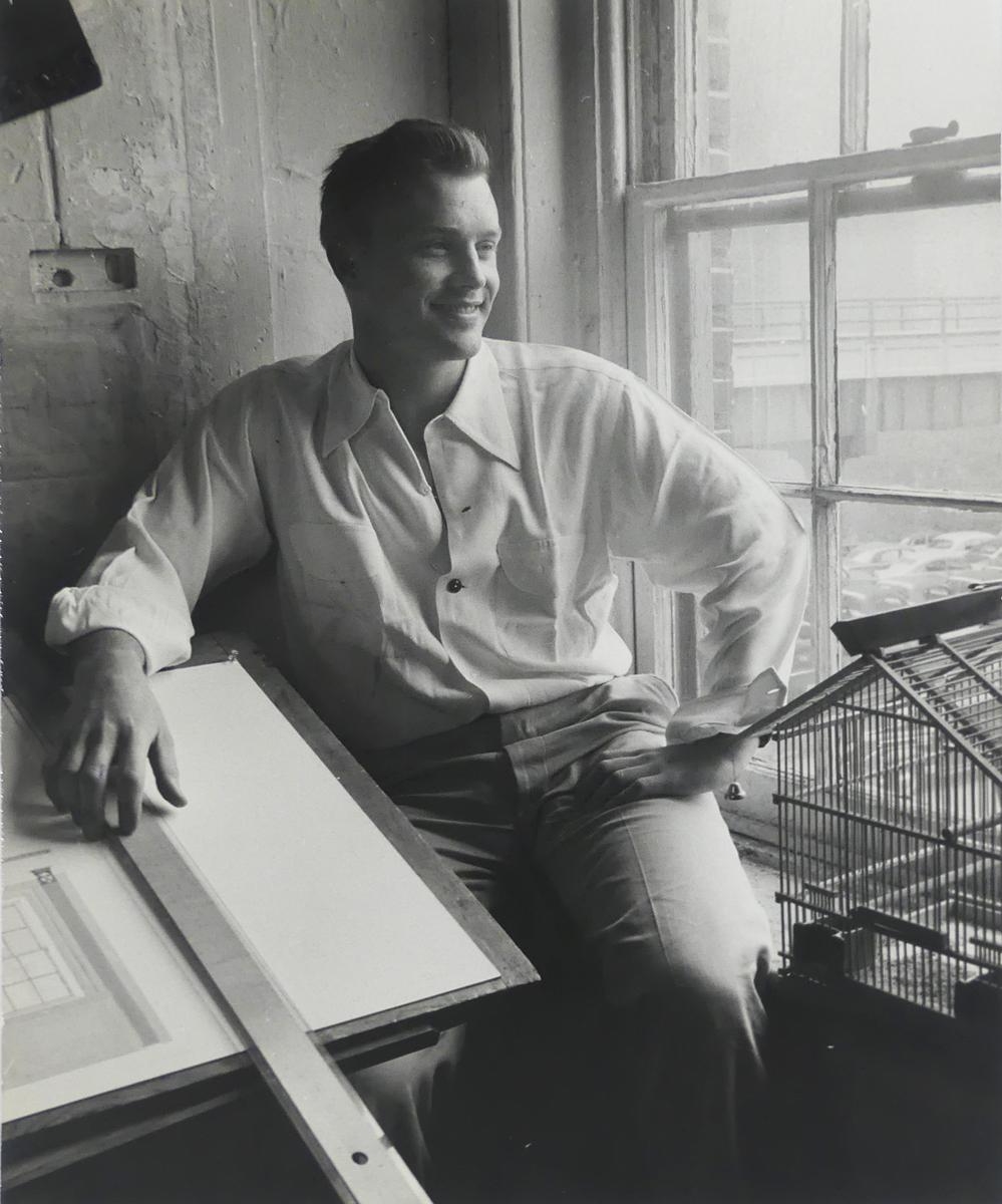 George Platt Lynes | Portrait Of Man In Chair | MutualArt