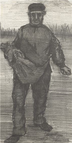 Vincent Van Gogh | Sien Nursing Baby (1882) | MutualArt