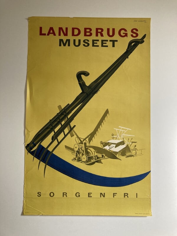 Aage Rasmussen | Exhibition poster from the Agricultural Museum | MutualArt