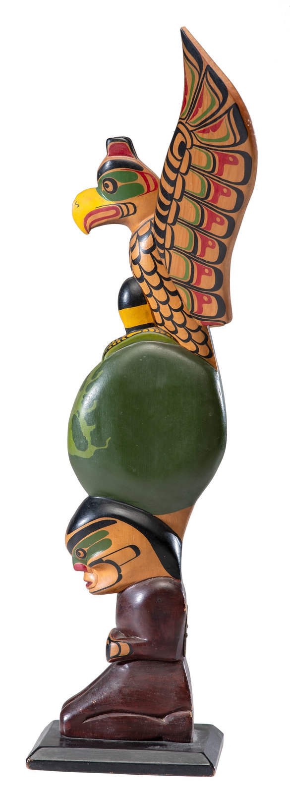 Ellen Neel | Model Totem Pole (1951) | MutualArt