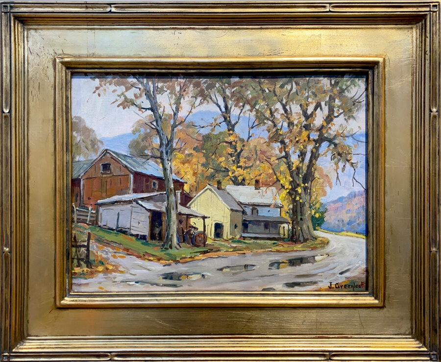 Jacob I. Greenleaf | A Rainy Day, Cambridge VT | MutualArt