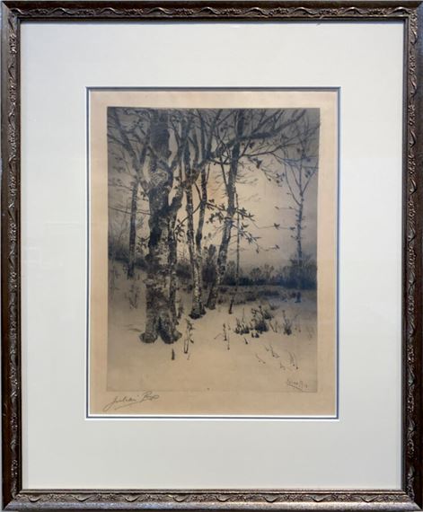 Julian Walbridge Rix | Winter Trees | MutualArt