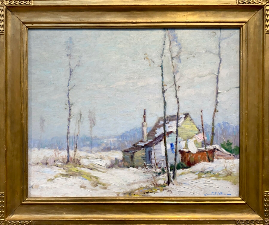 Junius Allen | The Squatter's Hut | MutualArt