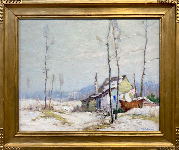 Junius Allen | The Squatter's Hut | MutualArt