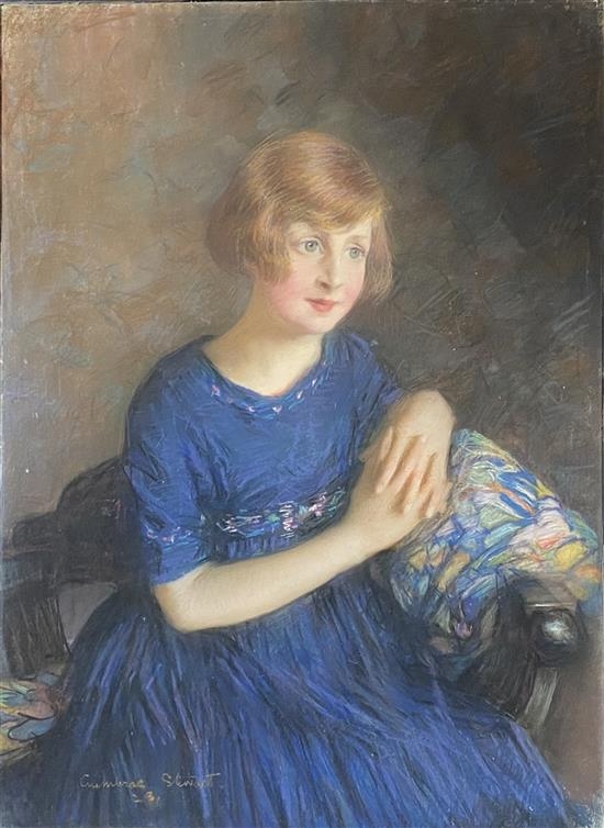 Janet Cumbrae Stewart | Portrait of Barbara Vincent-Jones (1915-2004 ...