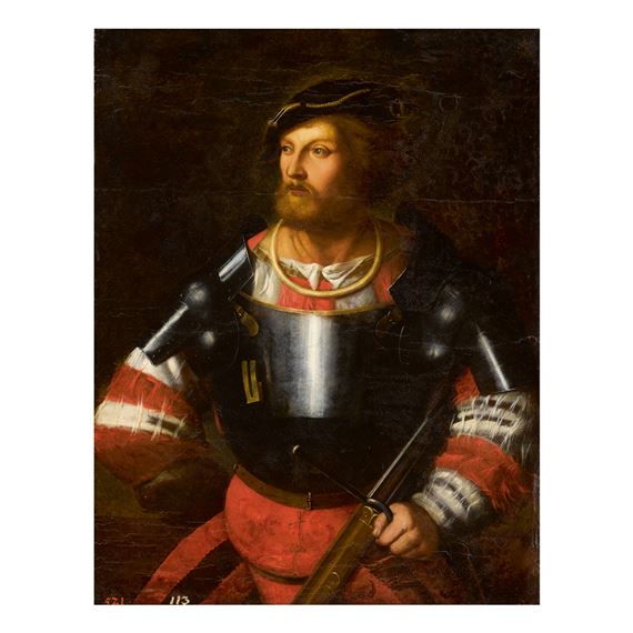 Italian School, 16th Century | PORTRAIT OF A MAN-AT-ARMS, SAID TO BE ...
