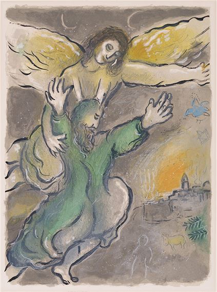Marc Chagall | Moses Beheld all the Work | MutualArt